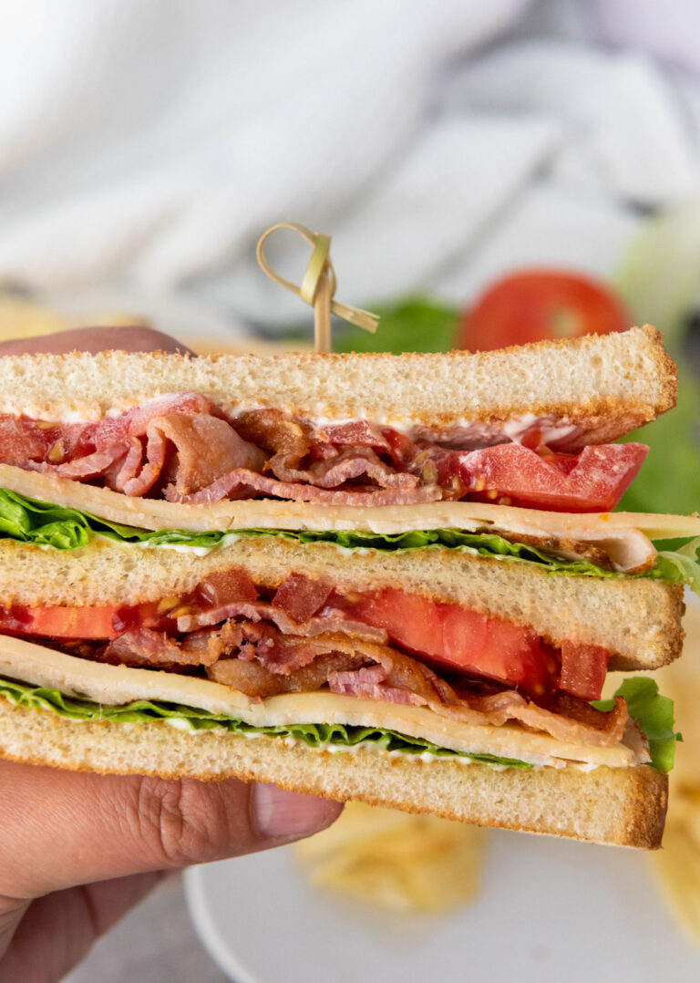 Perfect Chicken Bacon Club Sandwich in 10-15 Minutes