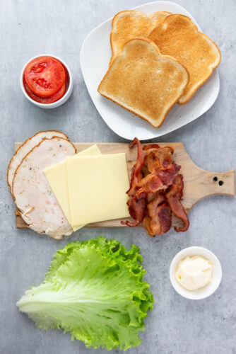 Perfect Chicken Bacon Club Sandwich in 10-15 Minutes